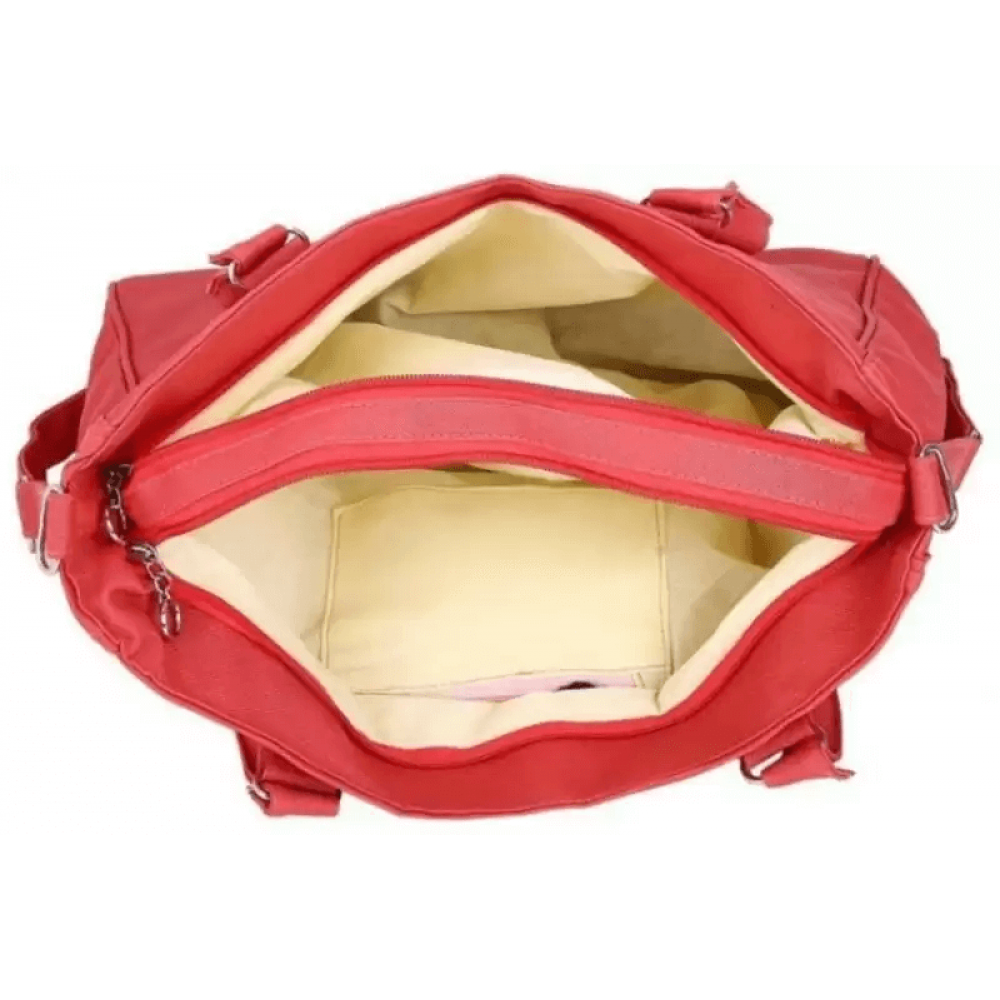 Women Red Hand-held Bag